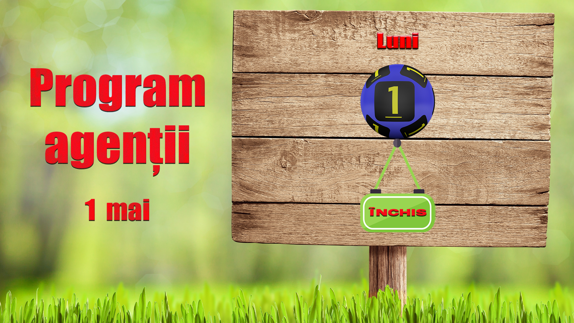 Program agentii 1 mai – Loteria Romana